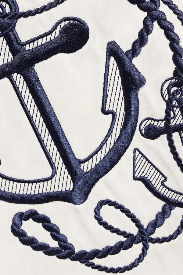 Thom Browne Embroidered Cotton-twill Jacket