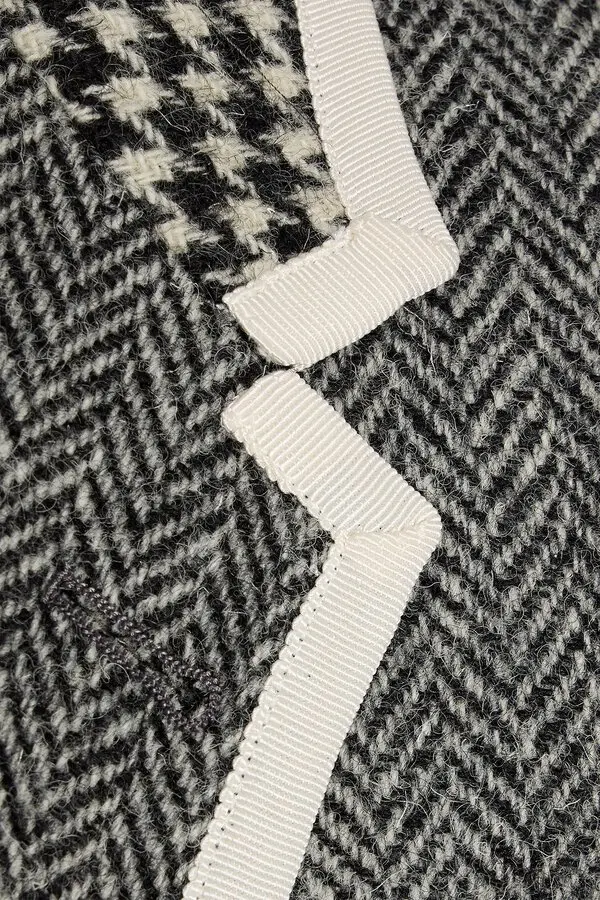 Thom Browne Herringbone Wooltweed Blazer
