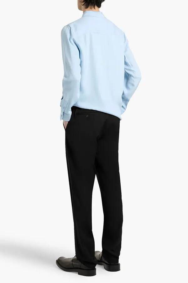 Sandro Lyocellblend Crepe Shirt