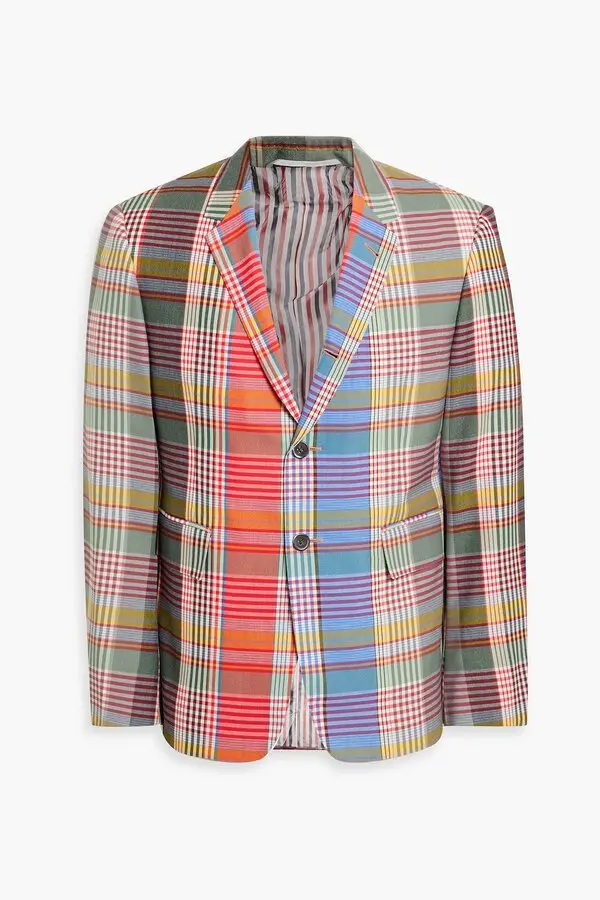 Thom Browne Checked Wool Blazer