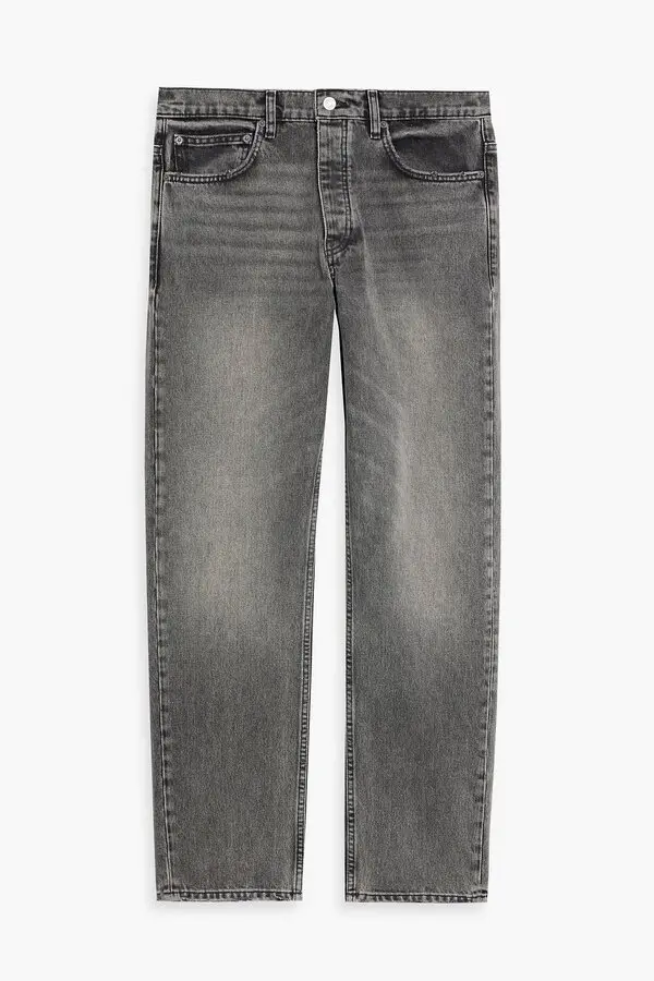 FRAME The Straight Denim Jeans - Charcoal