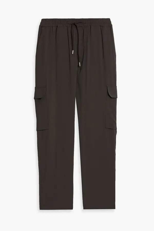 Sandro Woolblend Drawstring Cargo Pants