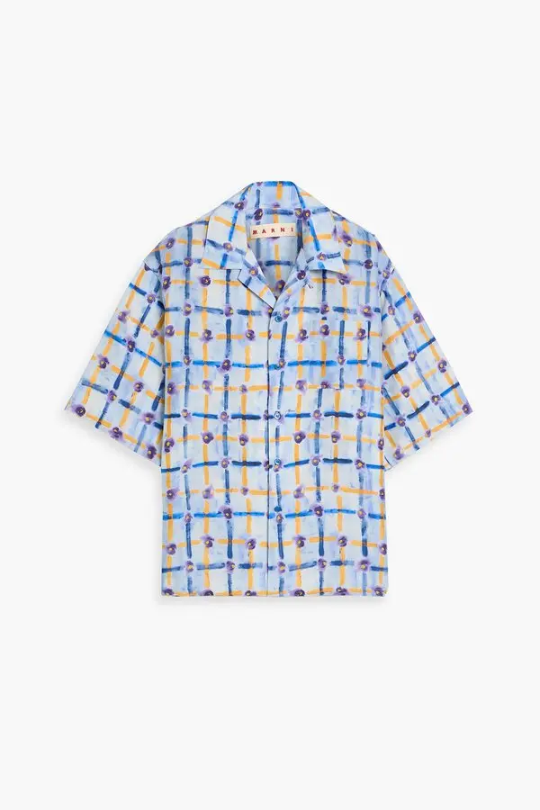 Marni Printed Silk Shirt
