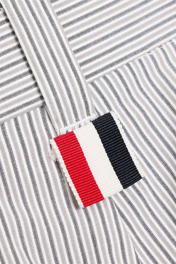 Thom Browne Pinstriped Cottonottoman Shorts