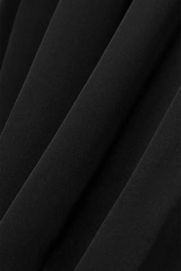 Wardrobe.NYC Gathered Silk-voile Maxi Dress