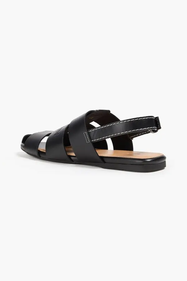 JW Anderson Leather Slingback Sandals
