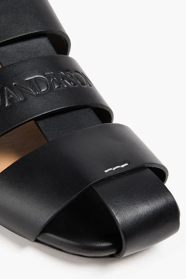 JW Anderson Leather Slingback Sandals