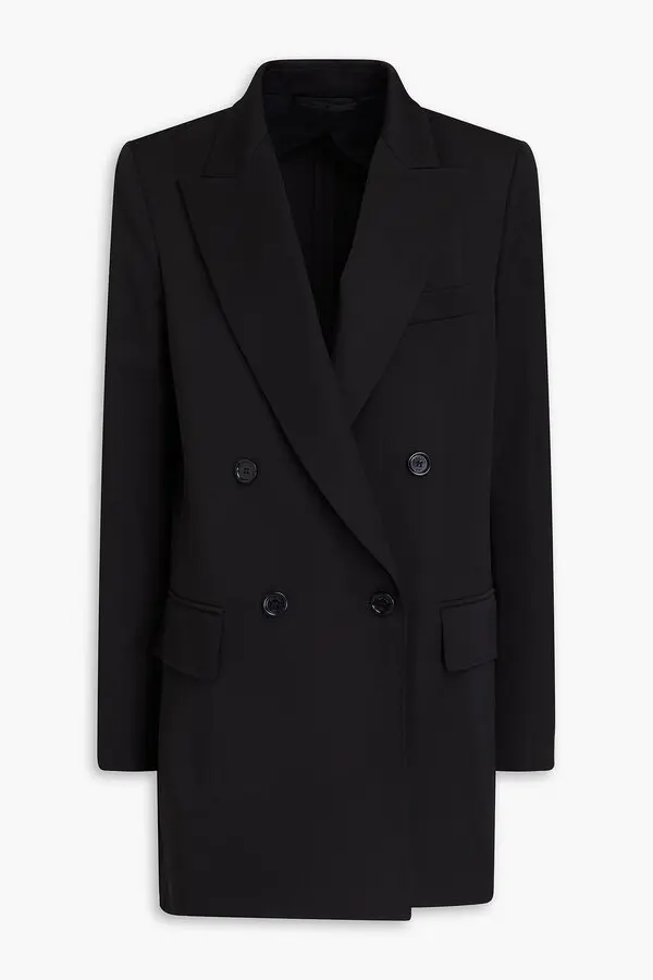 Max Mara Levico Wool And Mohairblend Twill Blazer