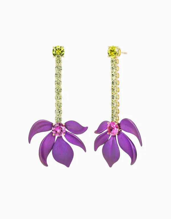 EMILY P. WHEELER Hung Flower Earring