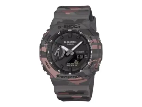 Casio G-shock Analog-digital 2100 Series Watch - Carbon/bio/based Resin
