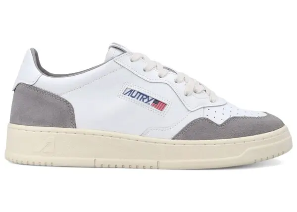 AUTRY Medalist Leather Lowin - White/vapor