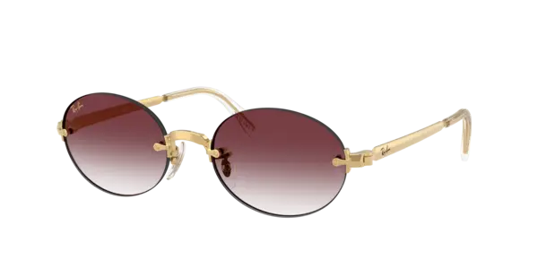 Ray-ban Sunglass Rb3929 - Clear Gradient Dark Violet
