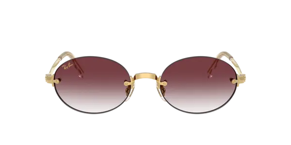 Ray-ban Sunglass Rb3929 - Clear Gradient Dark Violet