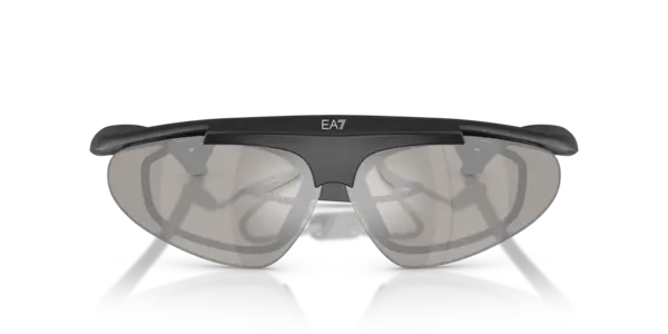 EA7 Sunglass Q74010 - Light Grey Mirror Silver