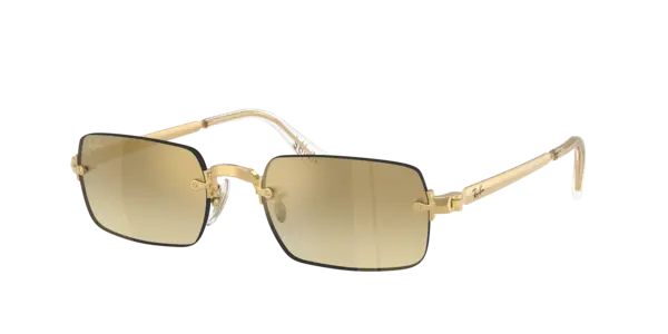 Ray-ban Sunglass Rb3928 - Brown Mirror Gold Gradient