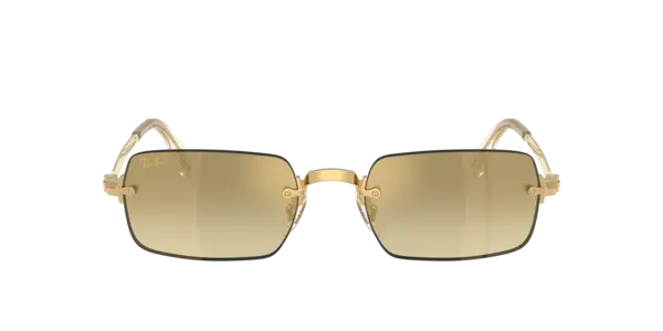 Ray-ban Sunglass Rb3928 - Brown Mirror Gold Gradient