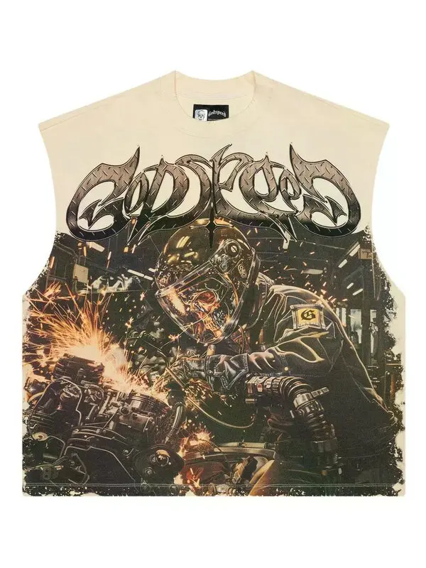 GODSPEED Steel Sharpens Steel Sleeveless Top