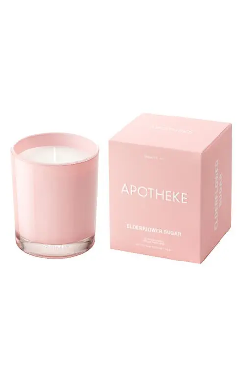 APOTHEKE Elderflower Sugar Petite Scented Candle - No Color