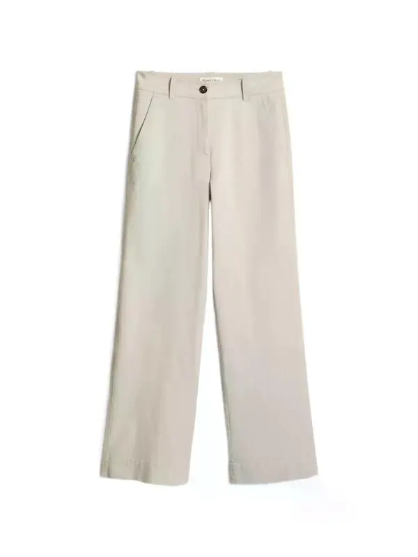 Marc O'polo Button Woven Trousers - Neutrals