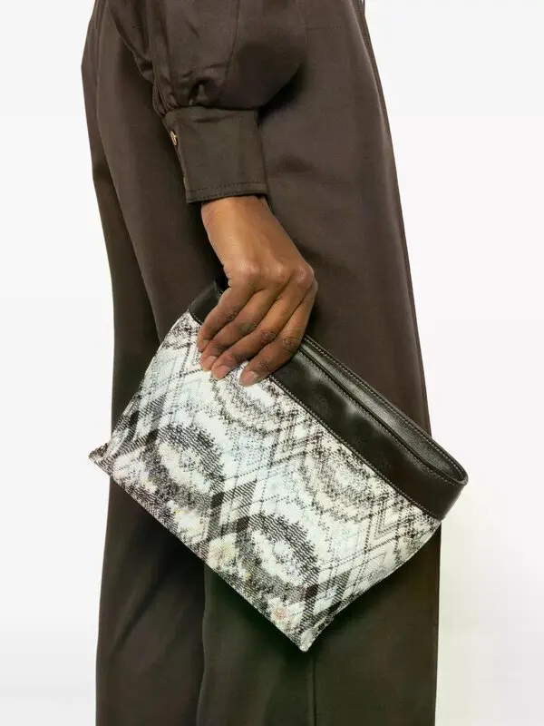 Missoni Patterned Trim Shoulder Bag
