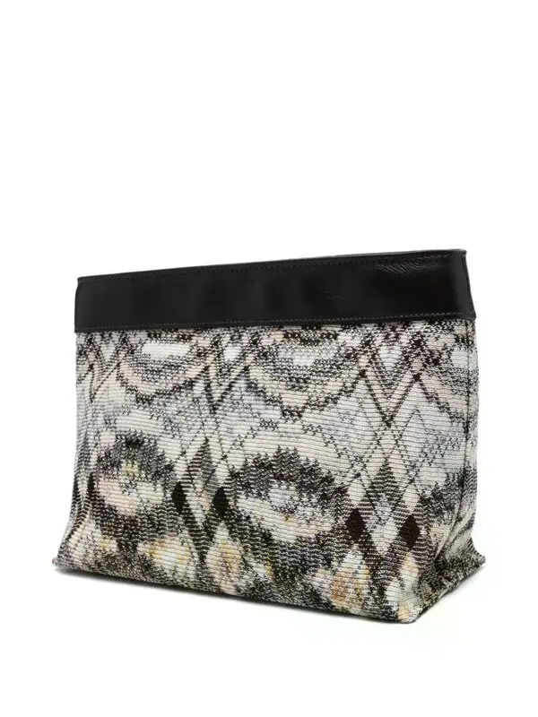 Missoni Patterned Trim Shoulder Bag