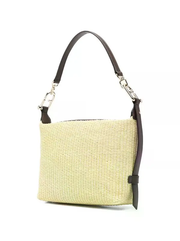Furla Woven Shoulder Bag - Yellow