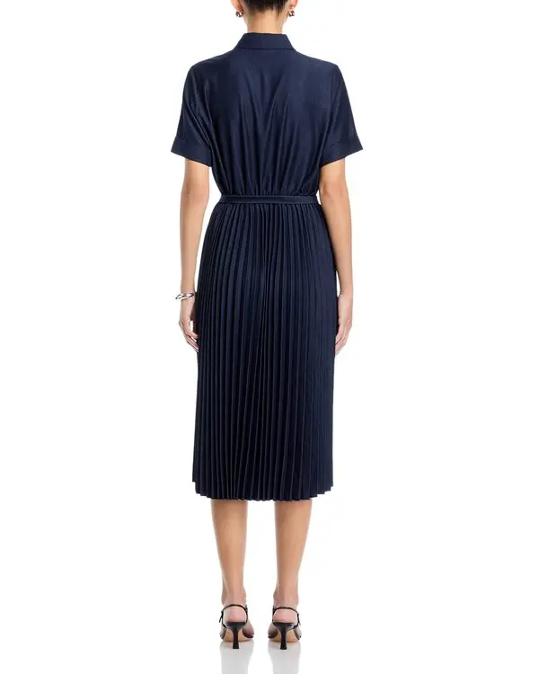 T Tahari Button Down Midi Dress