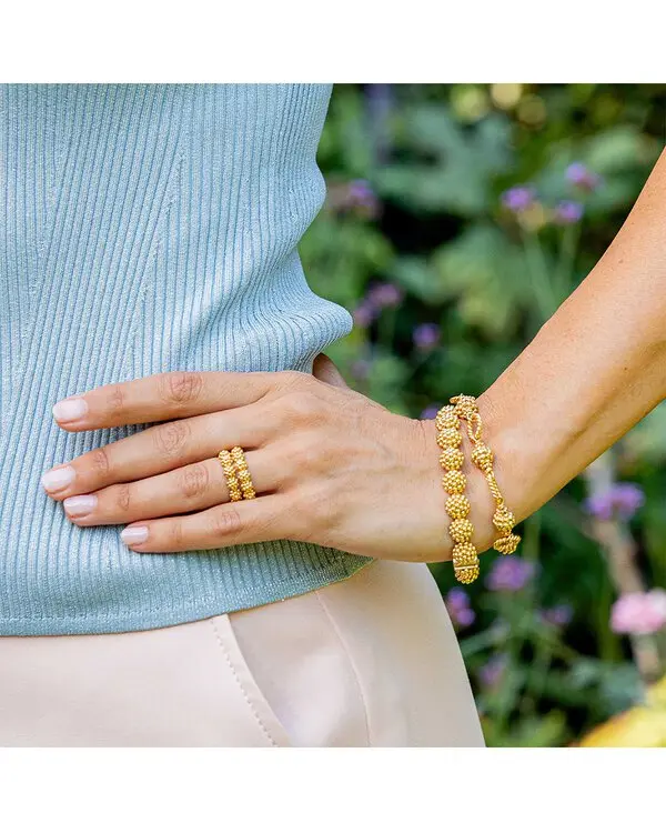 CAPUCINE DE WULF Berry Bead Link Bracelet