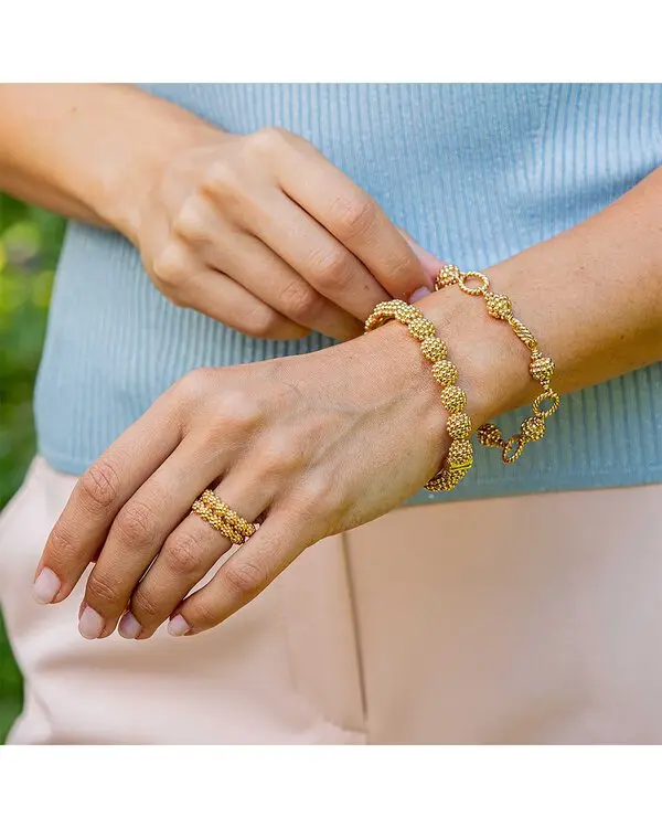 CAPUCINE DE WULF Berry Bead Link Bracelet