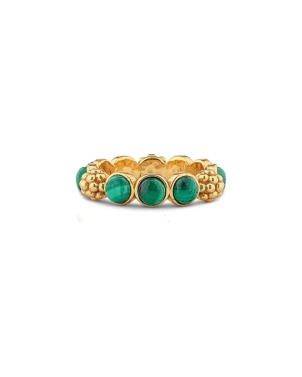 CAPUCINE DE WULF Berry Gem Ring - Malachite