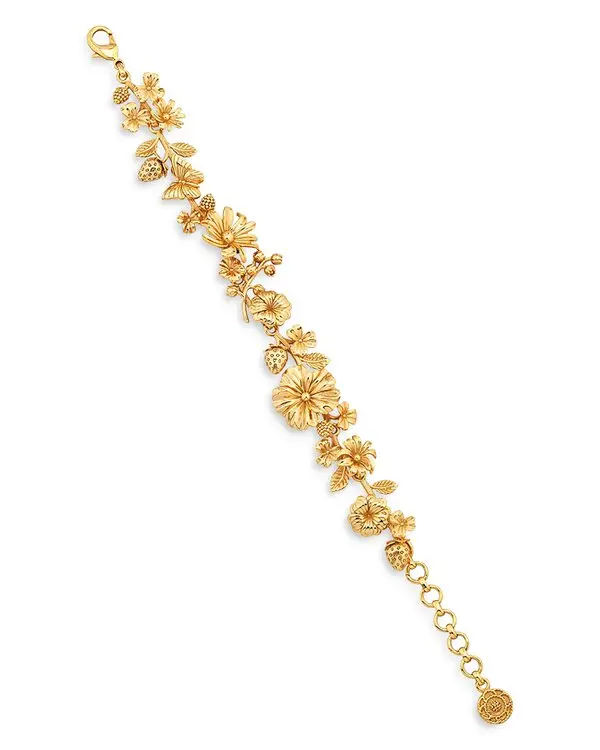 CAPUCINE DE WULF Meadow Bouquet Link Bracelet