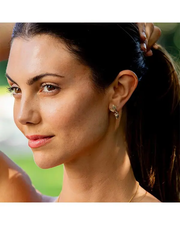 CAPUCINE DE WULF Meadow Berry Drop Earrings