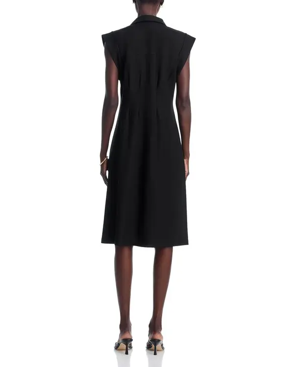SINGLE THREAD Button Front Shirt Dress