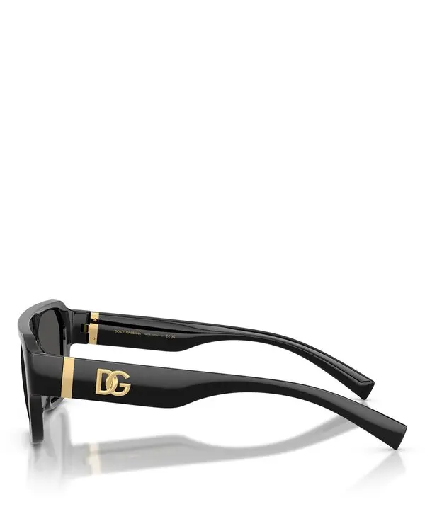 Dolce & Gabbana 54mm Square Sunglasses - Black