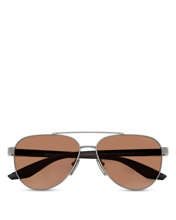 Prada Sport Linea Rossa Aviator Sunglasses