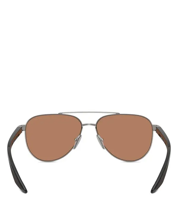Prada Sport Linea Rossa Aviator Sunglasses
