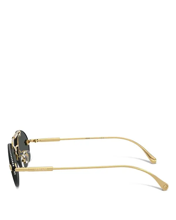 Versace Oval Sunglasses, 56mm
