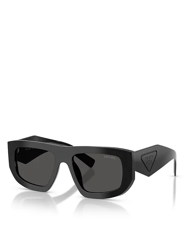 Prada Square Sunglasses, 53mm - Black
