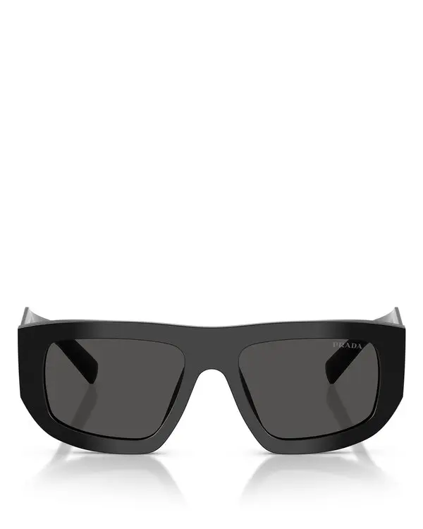 Prada Square Sunglasses, 53mm - Black