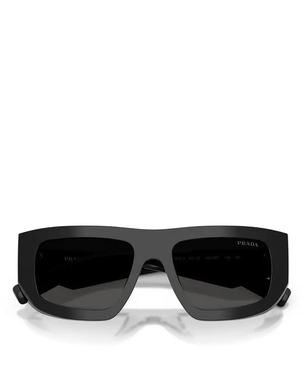 Prada Square Sunglasses, 53mm - Black