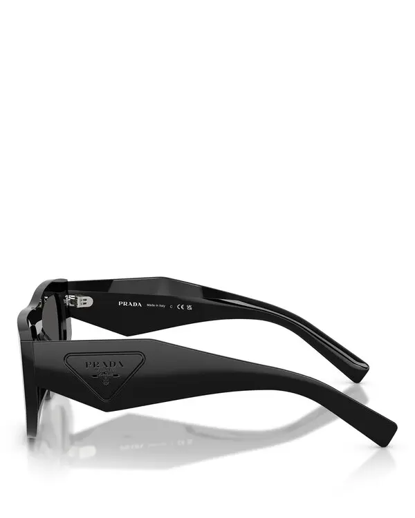 Prada Square Sunglasses, 53mm - Black