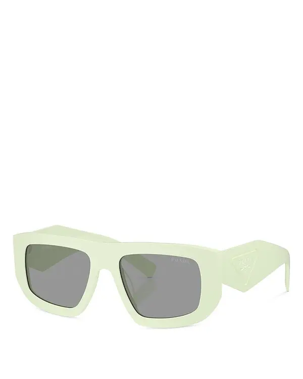 Prada Square Sunglasses, 53mm - Grey