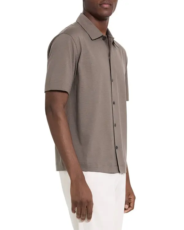 Theory Relaxed Short Sleeve Shirt - Morel