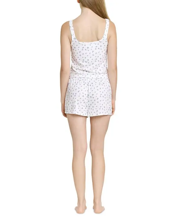 Honeydew Intimates Tank And Short Set - Ivory Ditsy