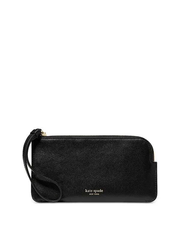 Kate Spade New York Zippy Smooth Wristlet - Black
