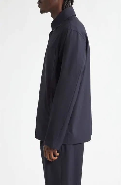 Herno Reversible Shirt Jacket - Navy