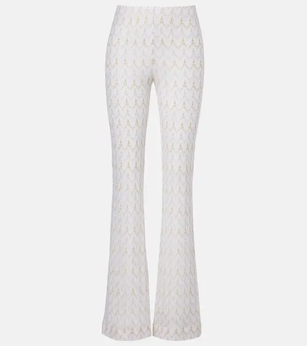 Missoni Lamé Flared Pants