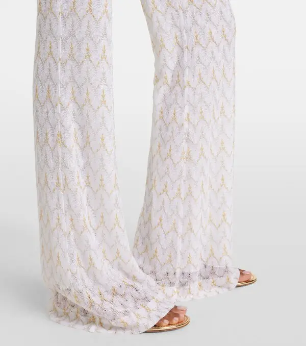 Missoni Lamé Flared Pants