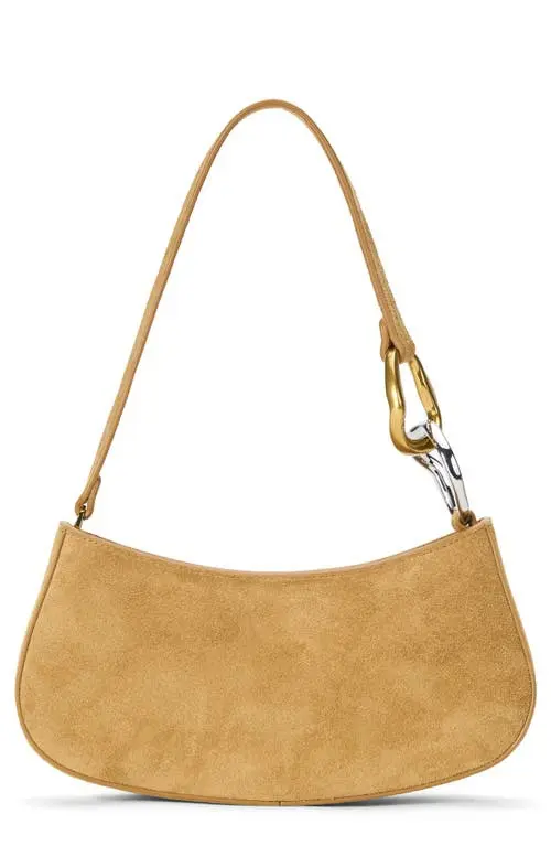Staud Ollie Suede Shoulder Bag - Hazel