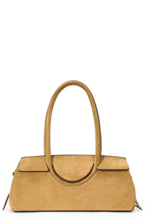 Staud Maude Suede Shoulder Bag - Hazel